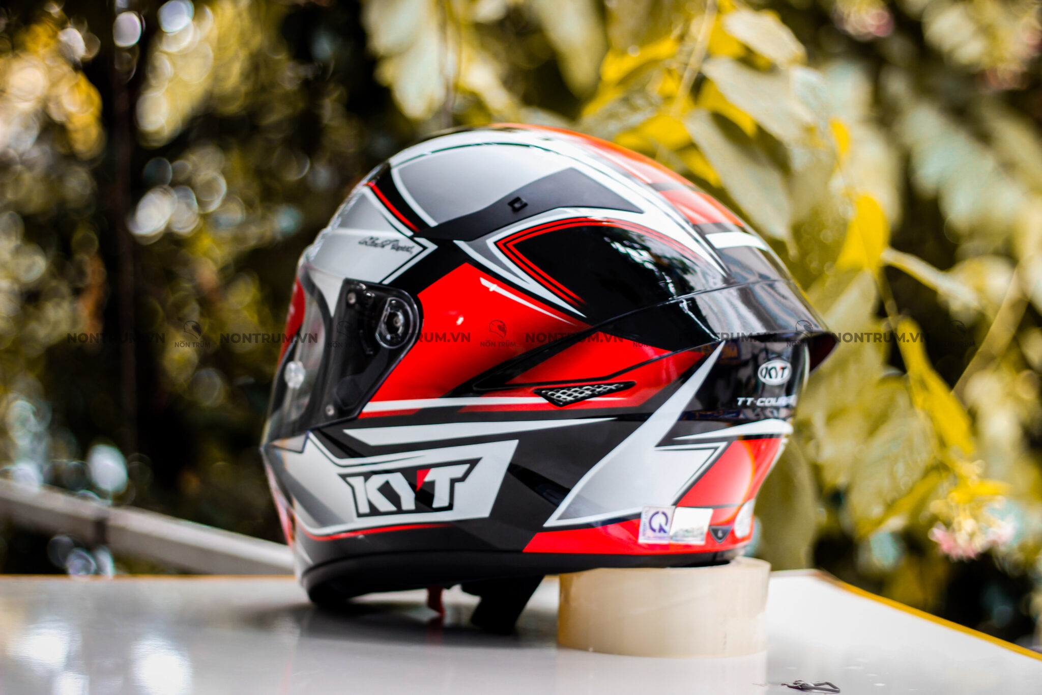 Fullface KYT TT-Course Tourist Red Chính Hãng 2021