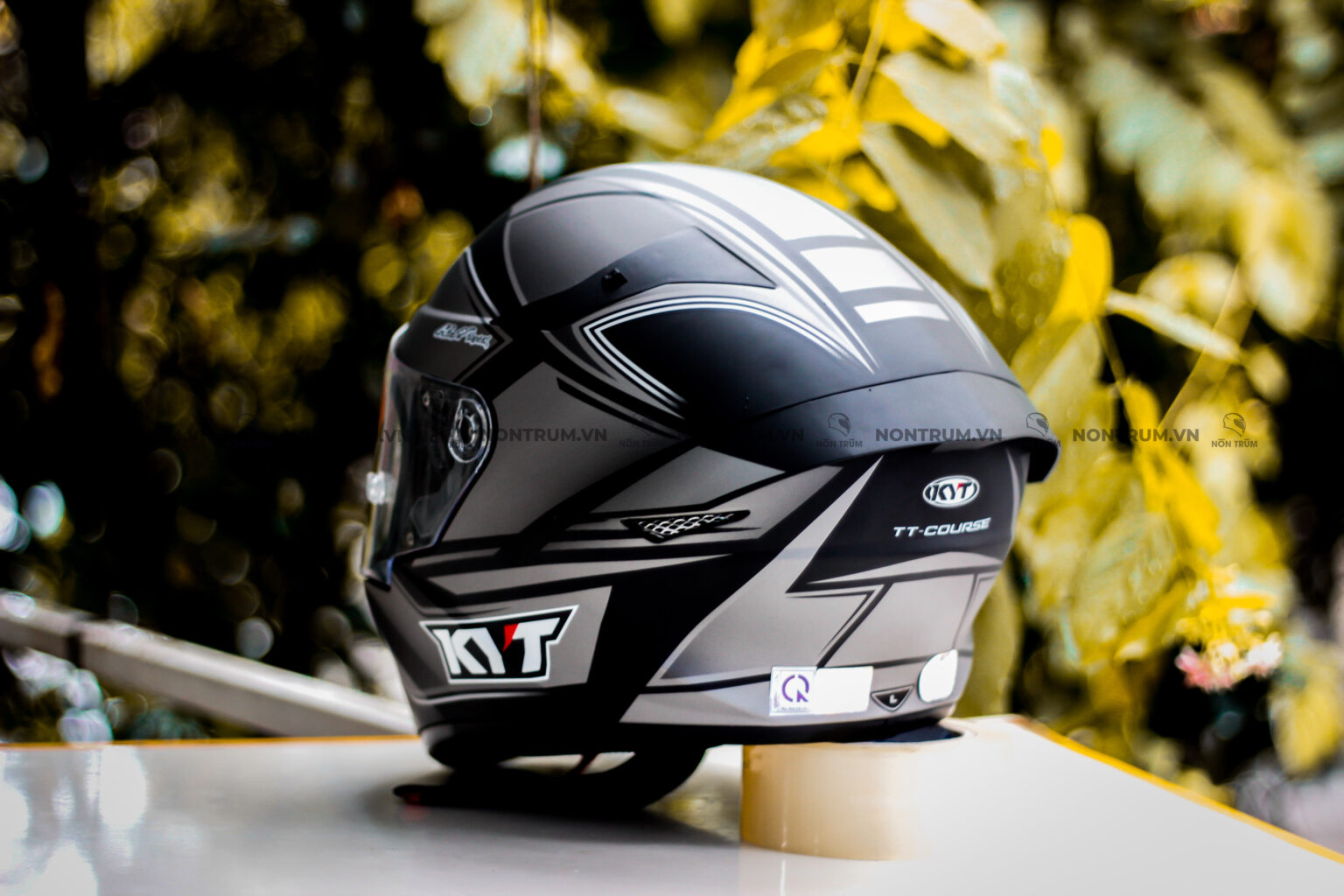 Fullface KYT TT-Course Tourist Grey Chính Hãng 2021