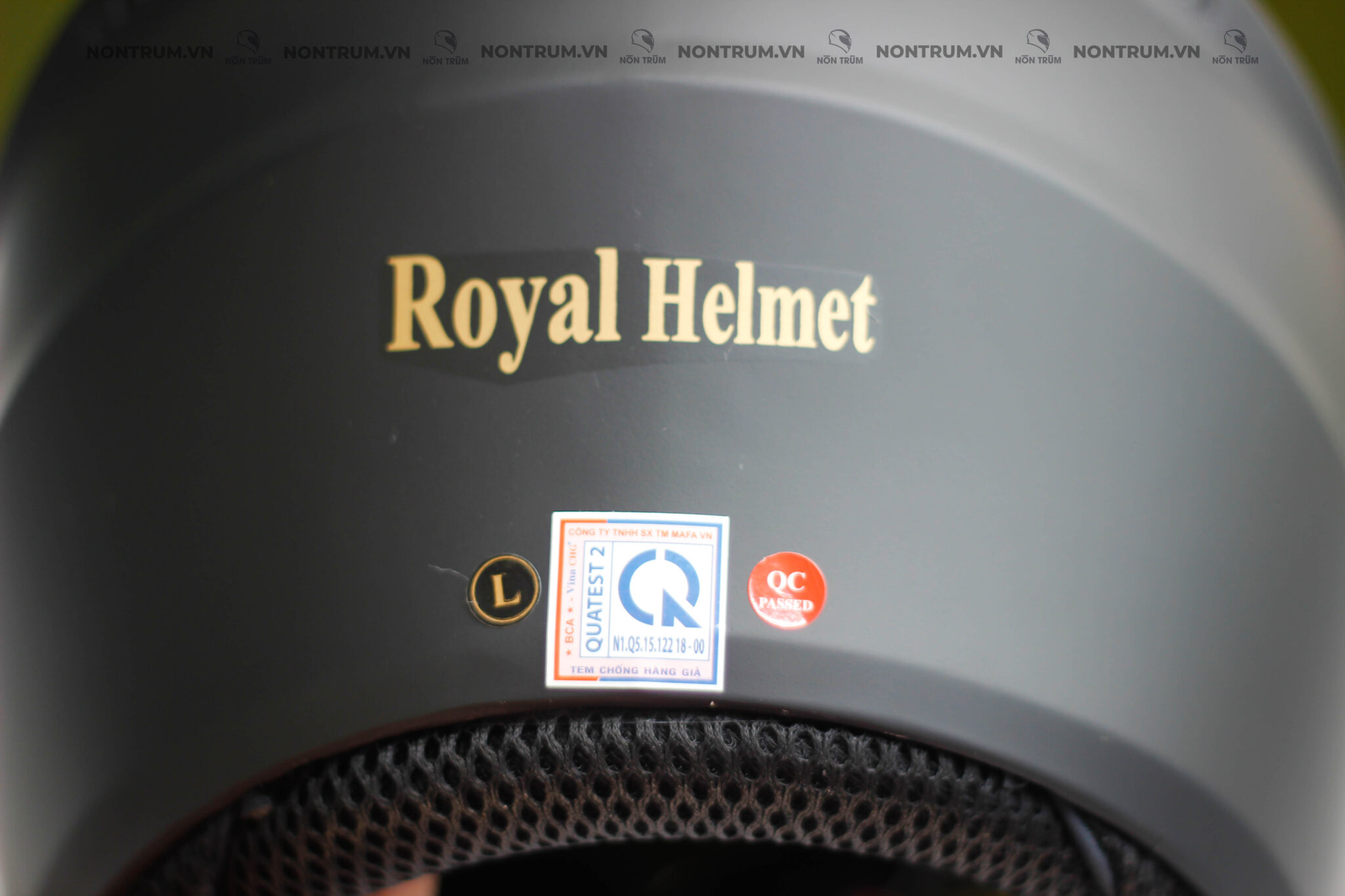 Nón Royal M268 Đen Nhám 2 Kính 2021 | Freeship Toàn Quốc