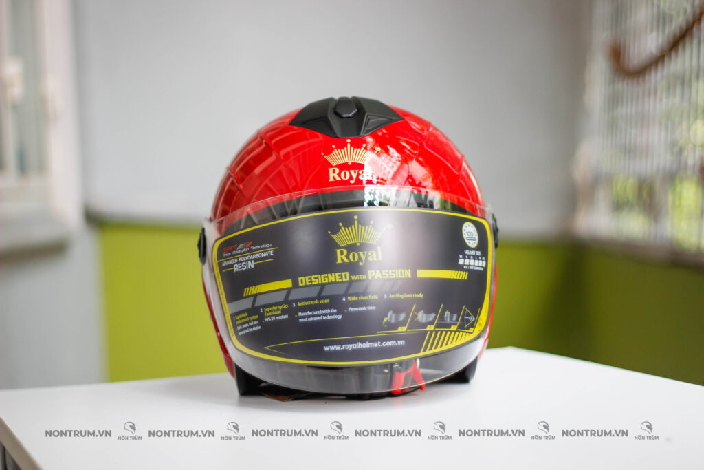 Nón Royal M269 Đỏ Chính Hãng 2021