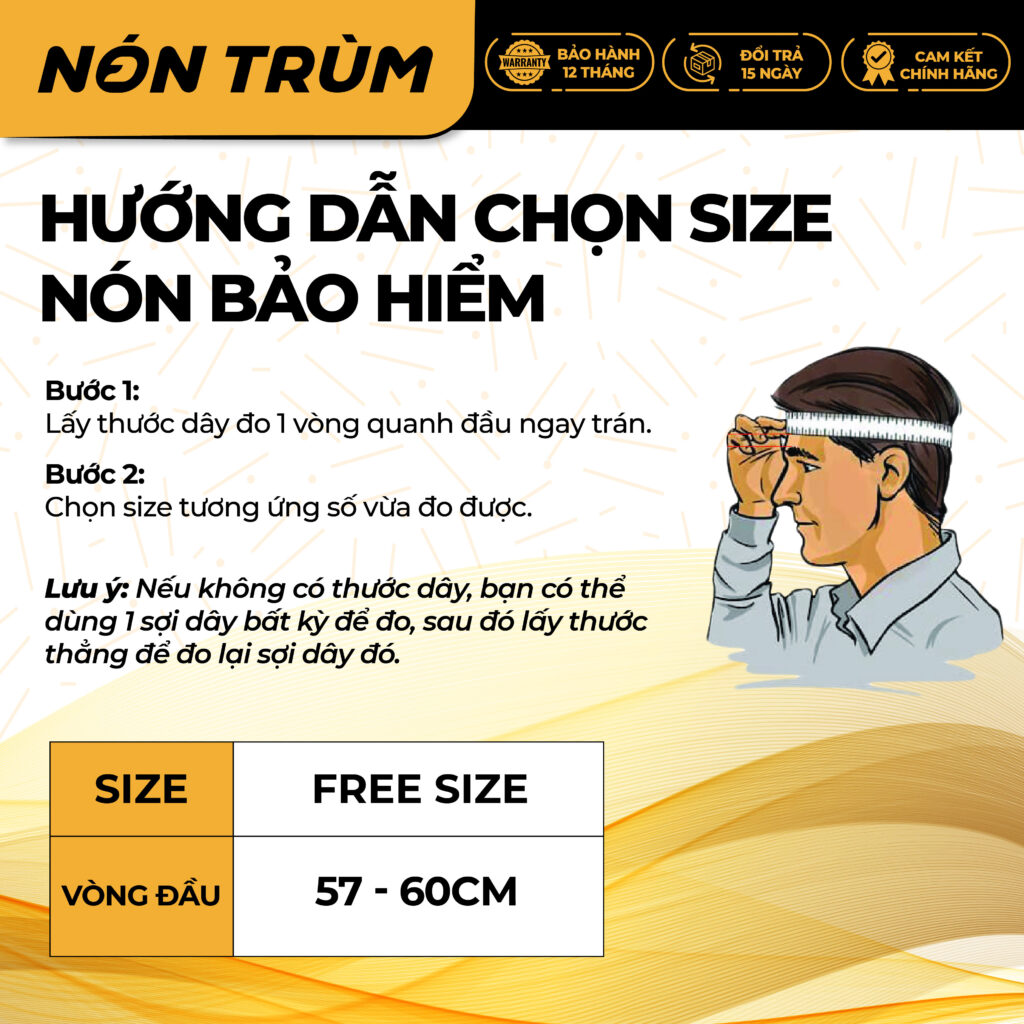 Mũ Bảo Hiểm Rona Bosozoku Mũ 1/2 chính hãng | Freeship toàn quốc